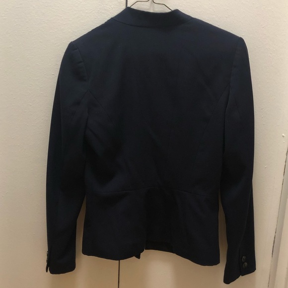 H&M | Jackets & Coats | Hm Navy Onebutton Blazer | Poshmark